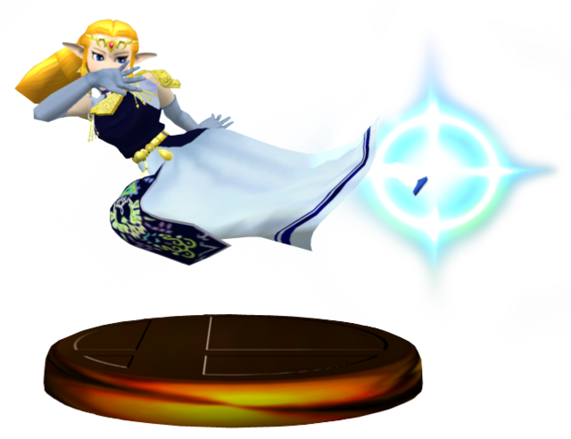 File:SSBM Zelda (Smash) Trophy Blue Model.png - Zelda Wiki