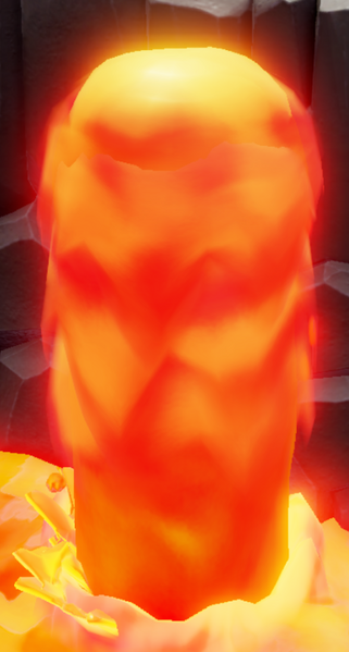 File:EoW Lava Geyser Model.png - Zelda Wiki