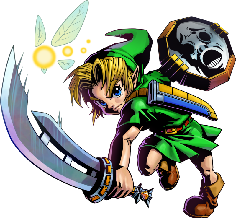 File:MM3D Link Razor Sword Artwork.png - Zelda Wiki