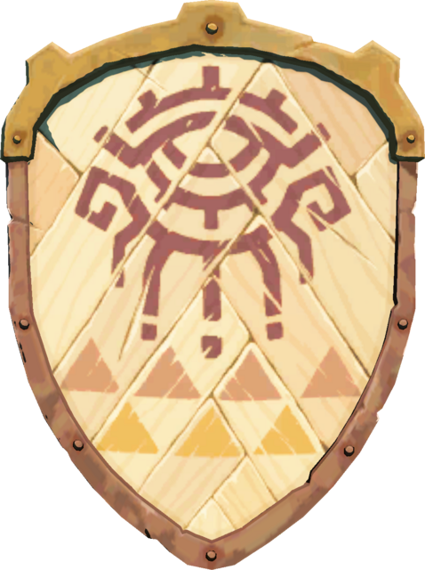 Old Wooden Shield - Zelda Wiki