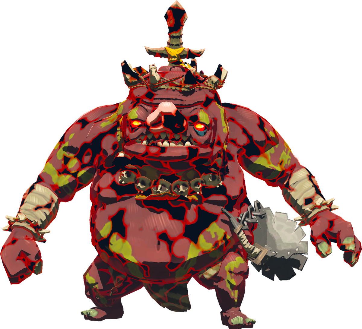 File:TotK Boss Bokoblin Model 2.png - Zelda Wiki