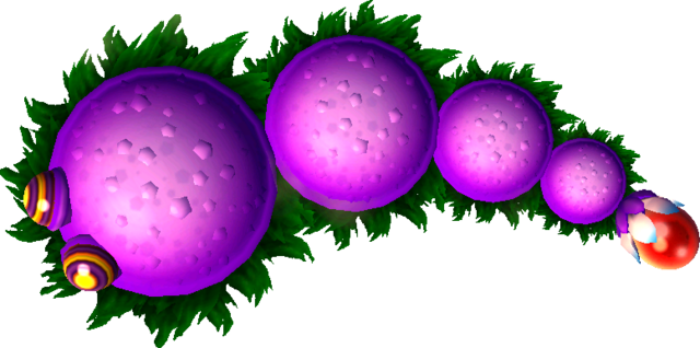 Purple Moldorm - Zelda Wiki