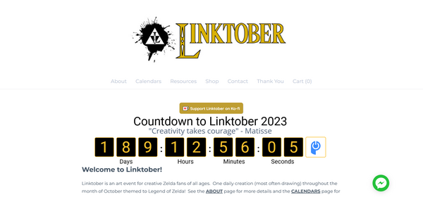 Community:Linktober - Zelda Wiki