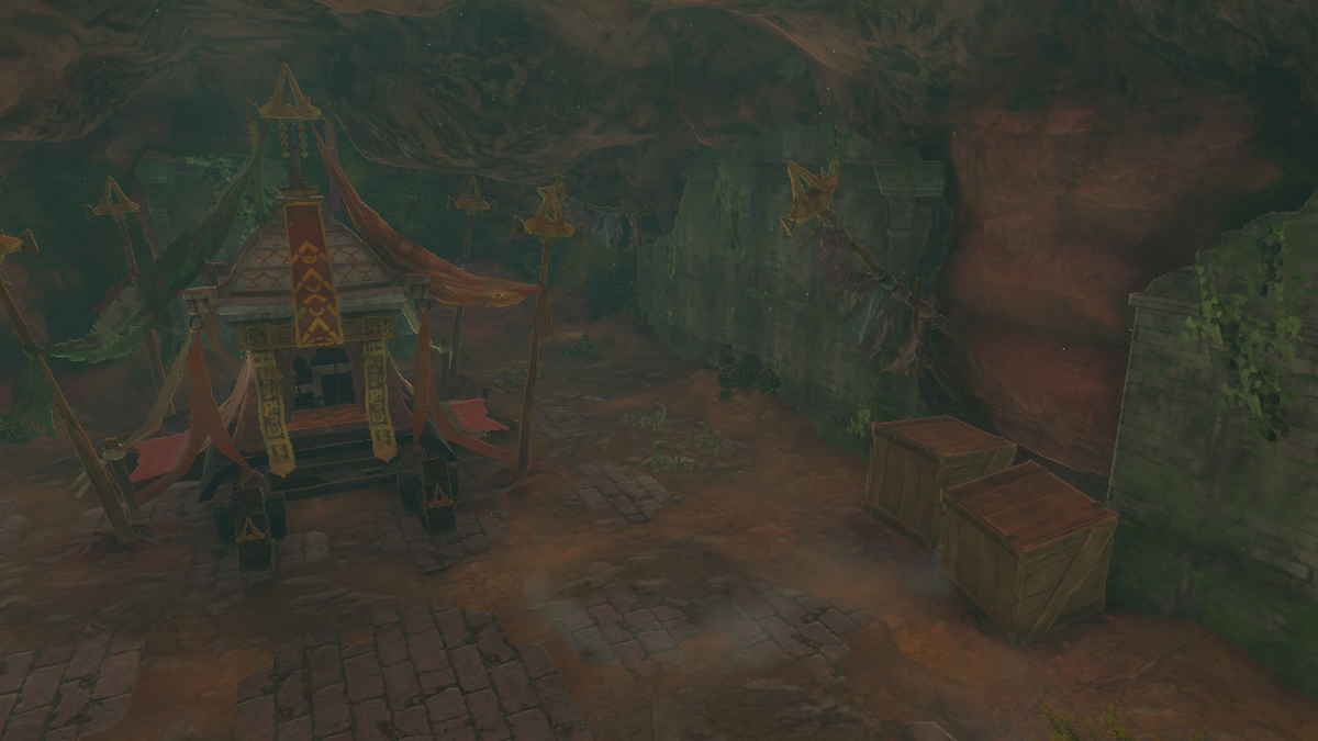 Akkala Citadel Ruins Summit Cave - Zelda Wiki