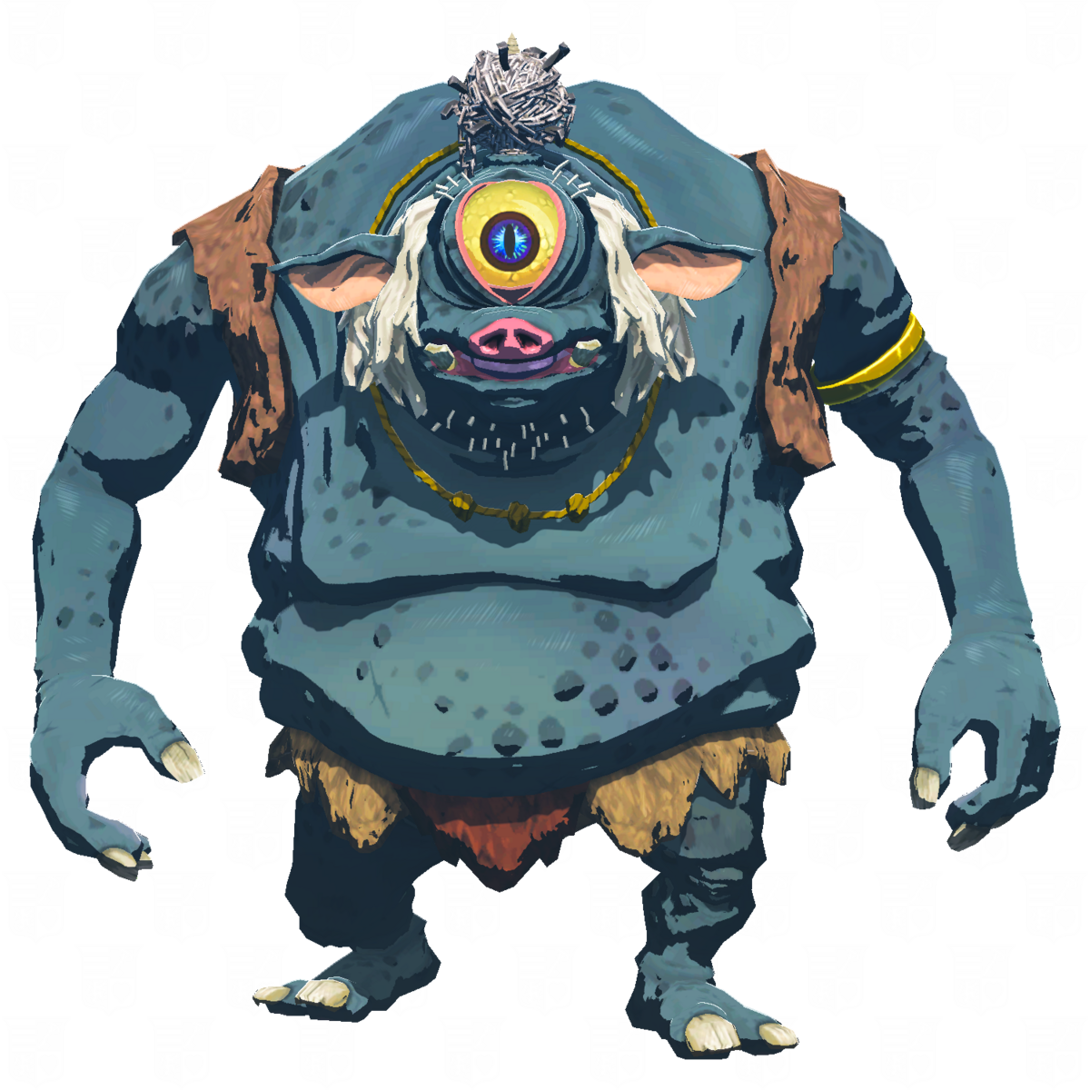 File:TotK Blue Hinox Model.png - Zelda Wiki