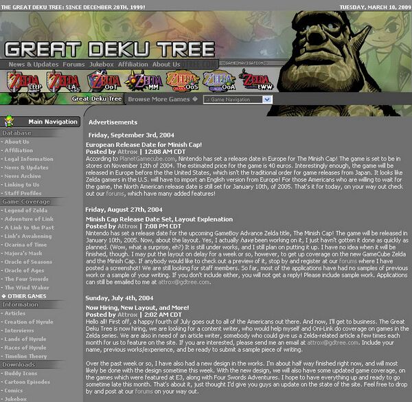 Community:Great Deku Tree - Zelda Wiki