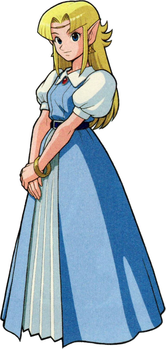 File:ALttP Princess Zelda Casual Artwork.png - Zelda Wiki