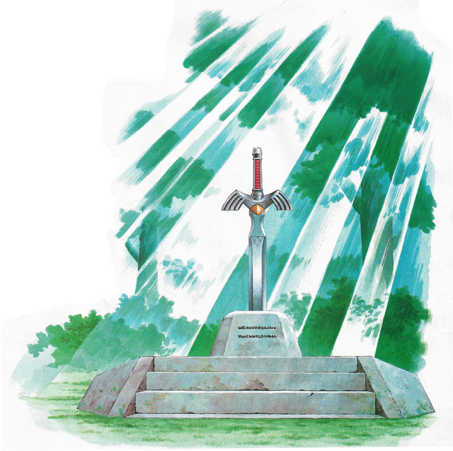 File:ALttP Master Sword Artwork 3.png - Zelda Wiki