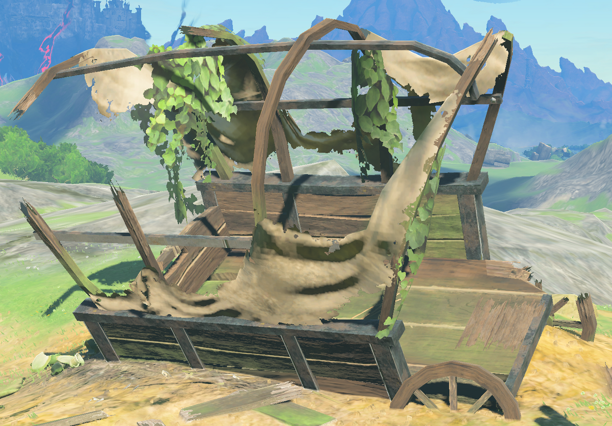 Busted Wagon - Zelda Wiki