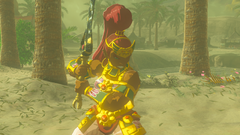 Riju of Gerudo Town - Zelda Wiki