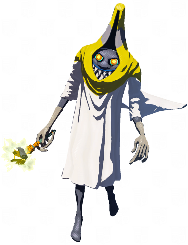 File:TotK Electric Wizzrobe Model.png - Zelda Wiki