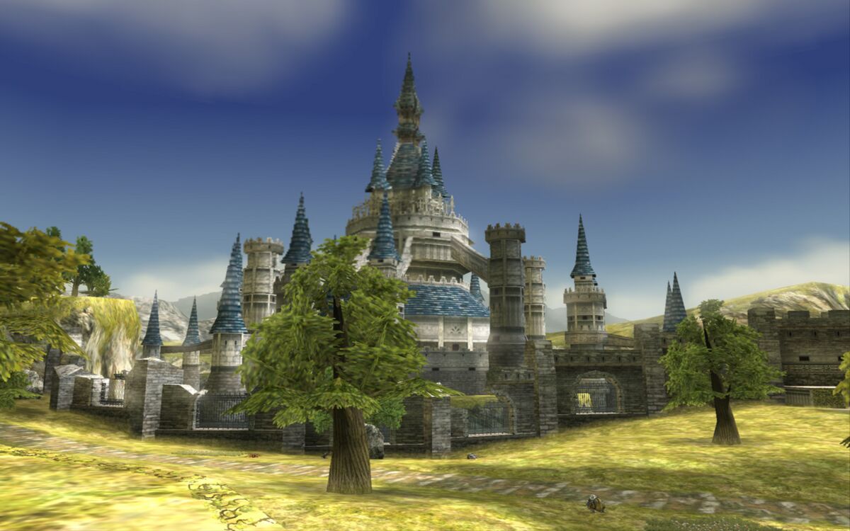 File:Hyrule Castle Hyrule Field.jpg - Zelda Wiki
