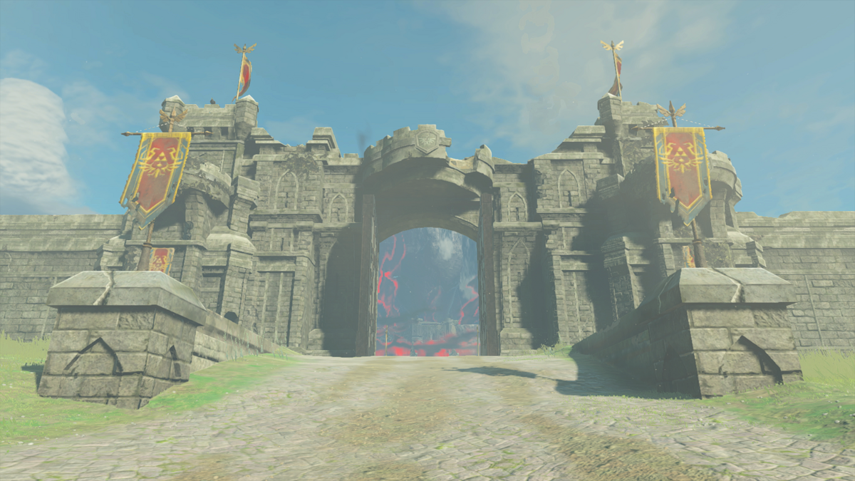 Hyrule Castle Town Gate Zelda Wiki