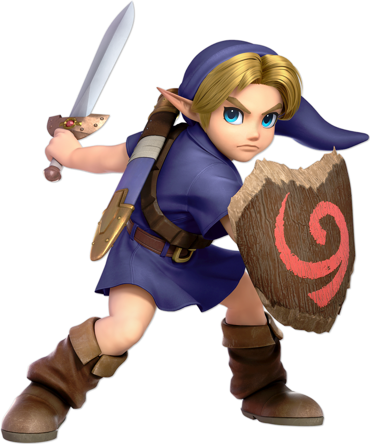 File:SSBU Young Link Render 3.png - Zelda Wiki
