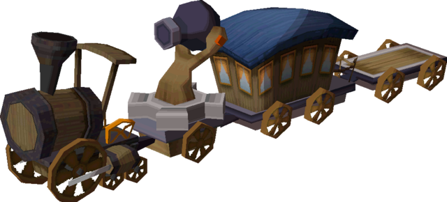 Wooden Train - Zelda Wiki