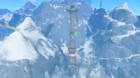 Rospro Pass Skyview Tower - Zelda Wiki