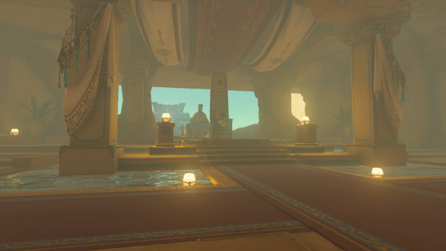 Royal Palace's Throne Room - Zelda Wiki