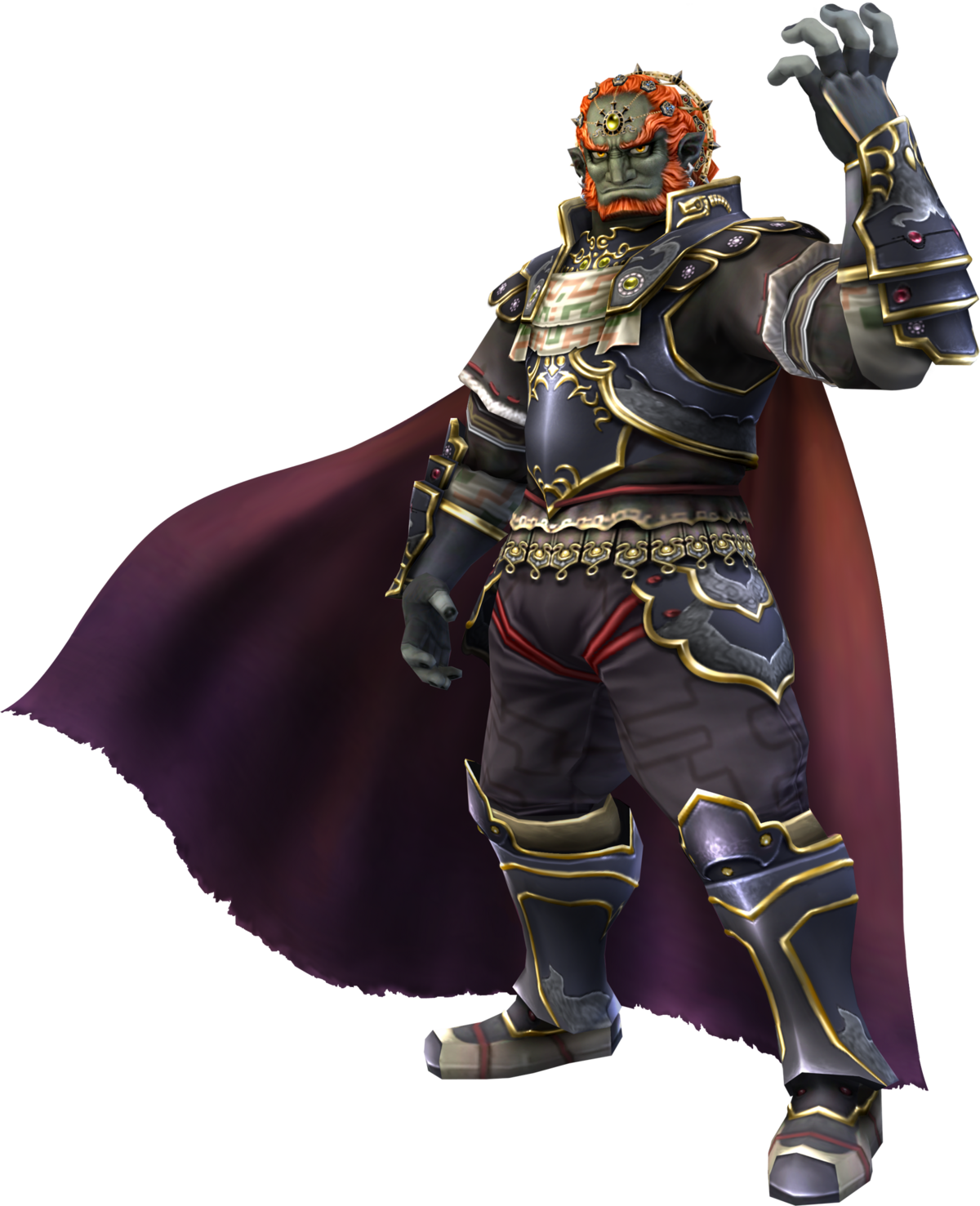 File:SSBB Ganondorf Model.png - Zelda Wiki