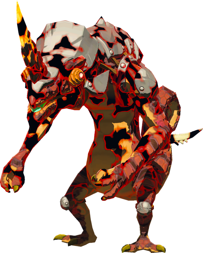 File:TotK Fire-Breath Lizalfos Model 2.png - Zelda Wiki