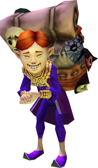 Happy Mask Salesman - Zelda Wiki