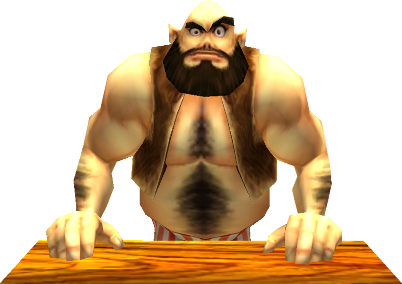 Swamp Shooting Gallery Guy - Zelda Wiki