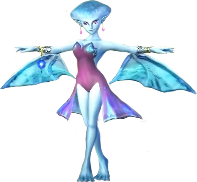 File:HWDE Ruto Standard Outfit (Wind Waker) Model.png - Zelda Wiki