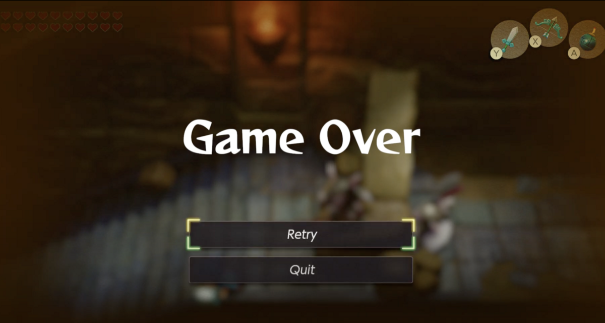 Game Over - Zelda Wiki