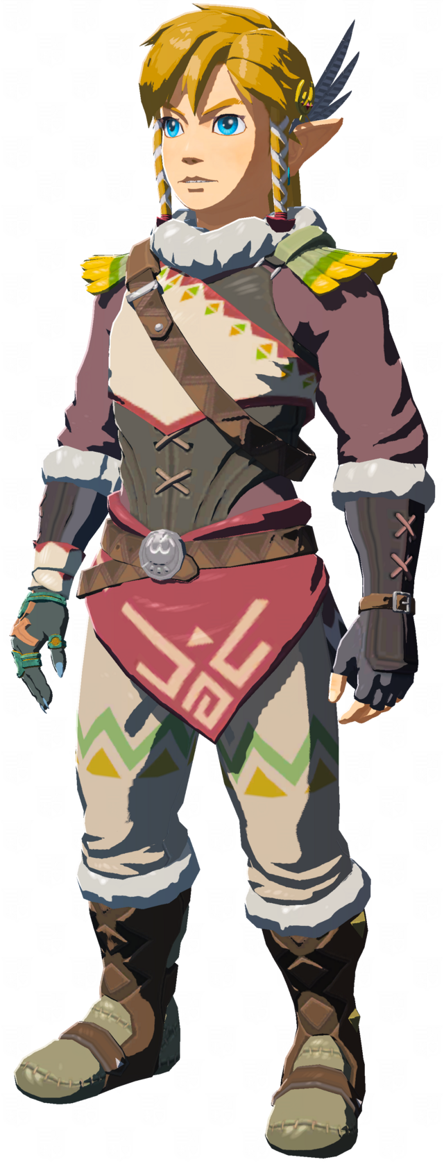 File:TotK Snowquill Set Model.png - Zelda Wiki