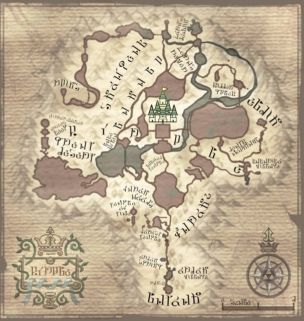 Map of Hyrule - Zelda Wiki
