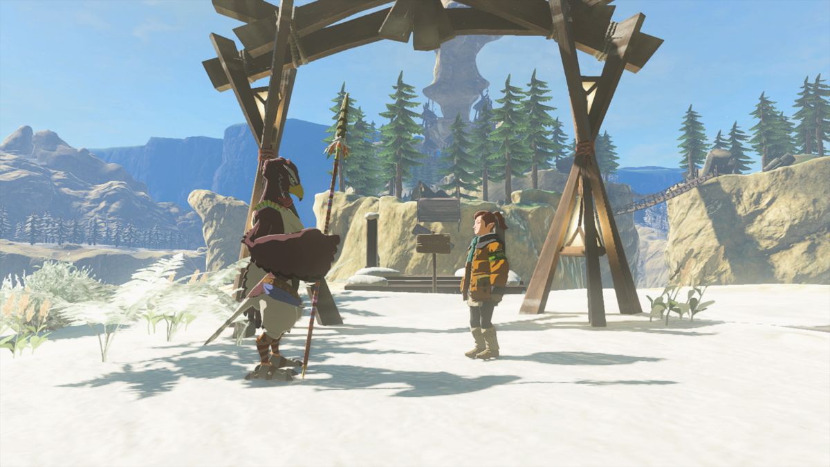 The Rito Rope Bridge - Zelda Wiki