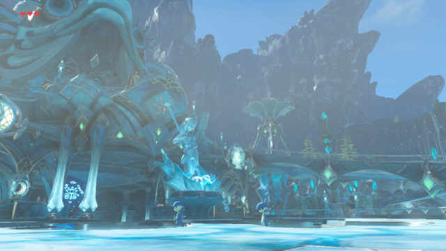 Zora's Domain Square - Zelda Wiki