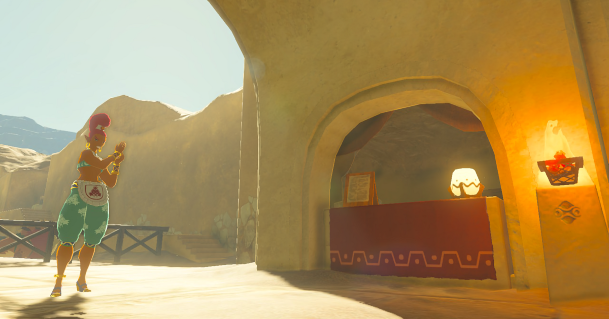 Sand-Seal Rental Shop East Gate Booth - Zelda Wiki