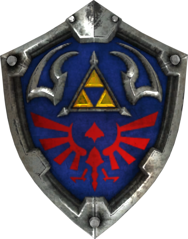 File:HW Hylian Shield Model.png - Zelda Wiki