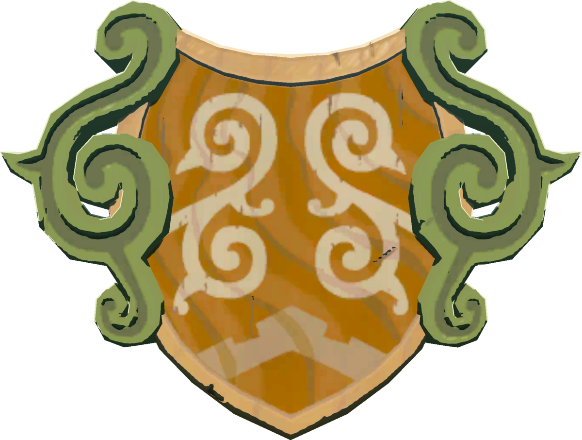 File:TotK Forest Dweller's Shield Model.png - Zelda Wiki