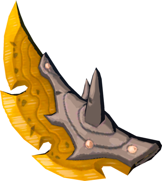 File:TotK Black Lizalfos Horn Model.png - Zelda Wiki