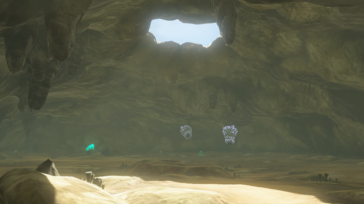 Gisa Crater Cave - Zelda Wiki