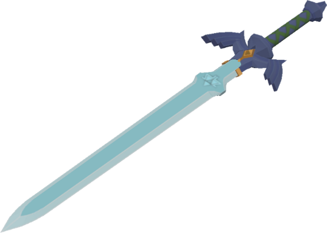 File:BotW Master Sword Model.png - Zelda Wiki