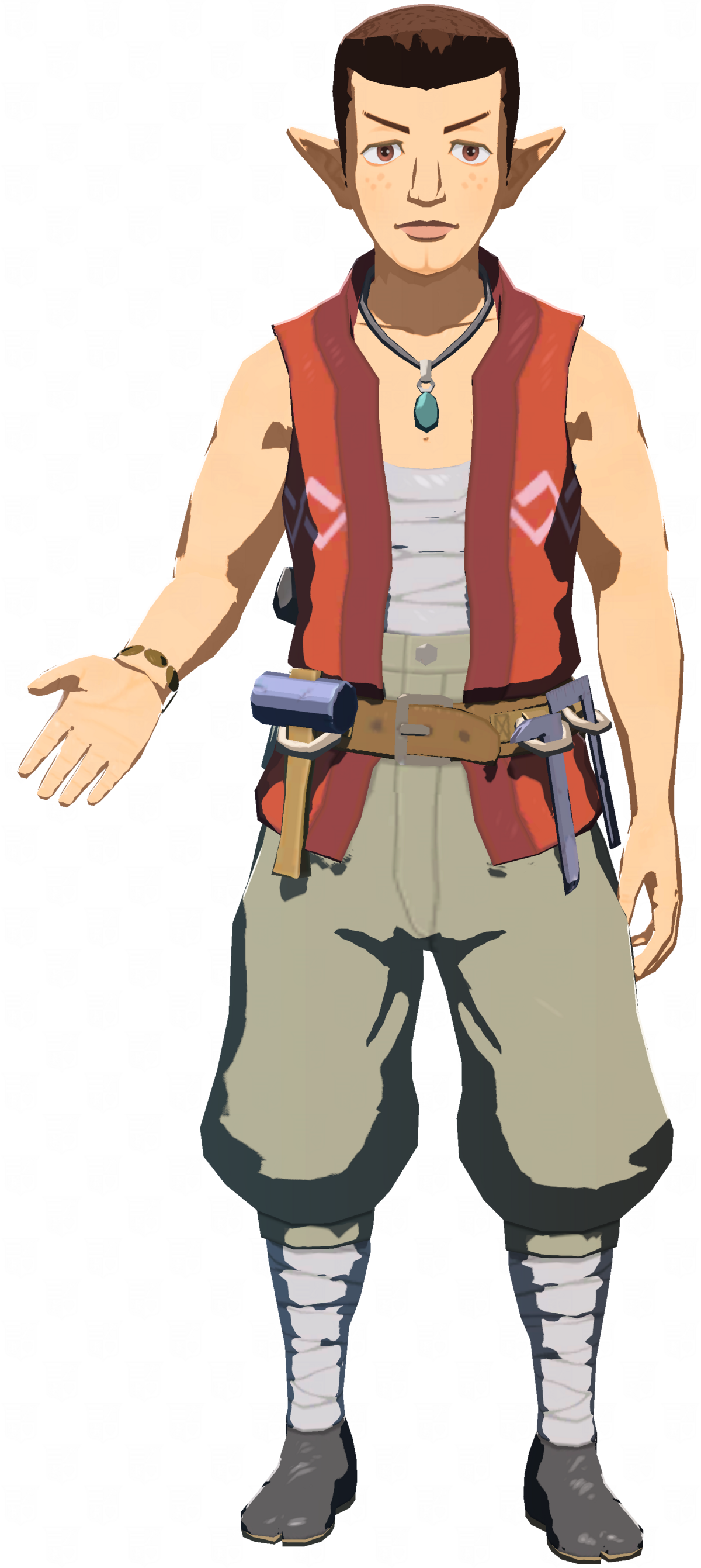 File:TotK Karson Model.png - Zelda Wiki