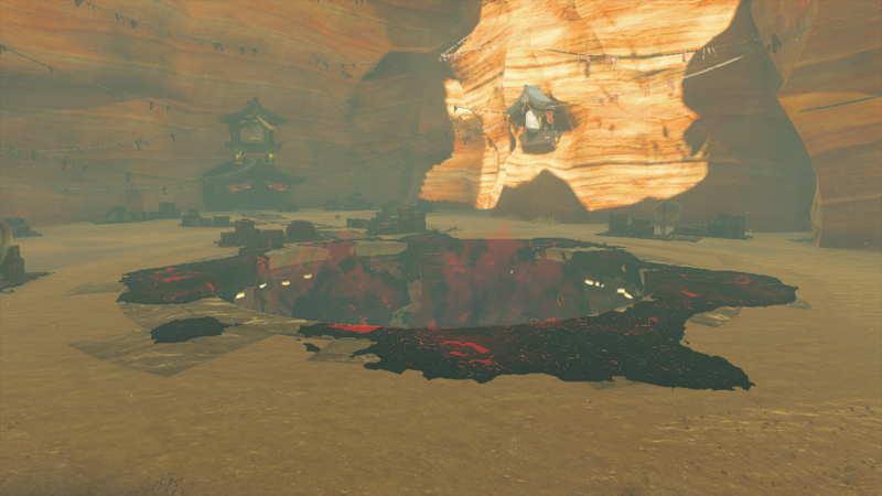 Yiga Clan Hideout Chasm Zelda Wiki