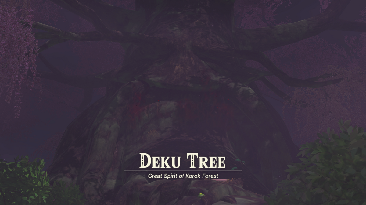 File:TotK Great Deku Tree Introduction.png - Zelda Wiki