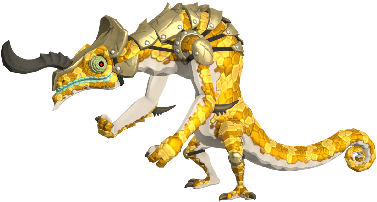 Golden Lizalfos - Zelda Wiki