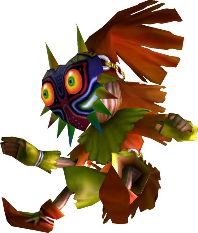 File:MM3D Skull Kid Model.png - Zelda Wiki