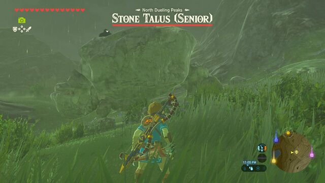 File:BotW Stone Talus (Senior) Fight.jpg - Zelda Wiki