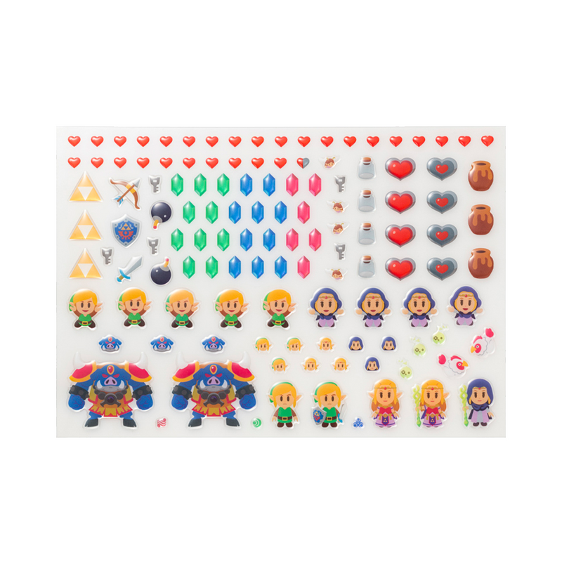 The Legend of Zelda 3D Stickers - Zelda Wiki