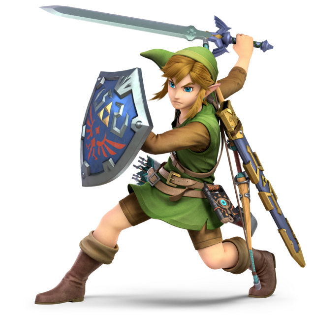 File:SSBU Link Render 2.png - Zelda Wiki