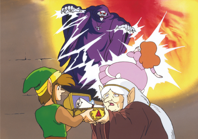 File:TAoL Link and Impa Artwork 2.png - Zelda Wiki