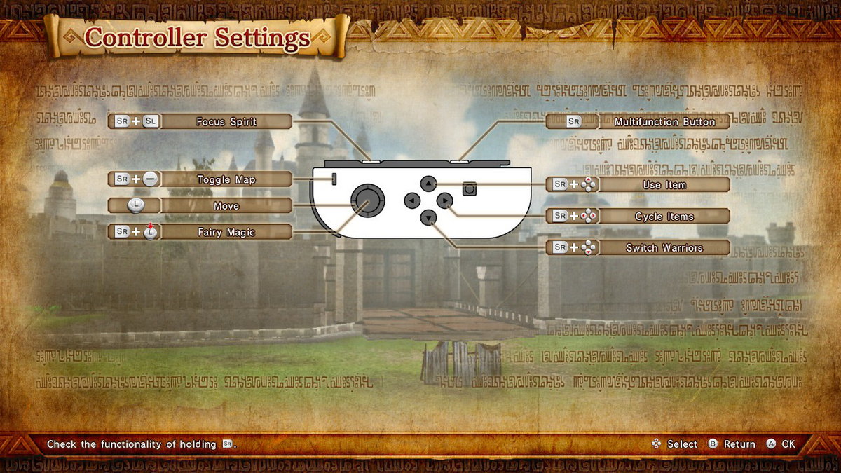Multifunction Settings - Zelda Wiki
