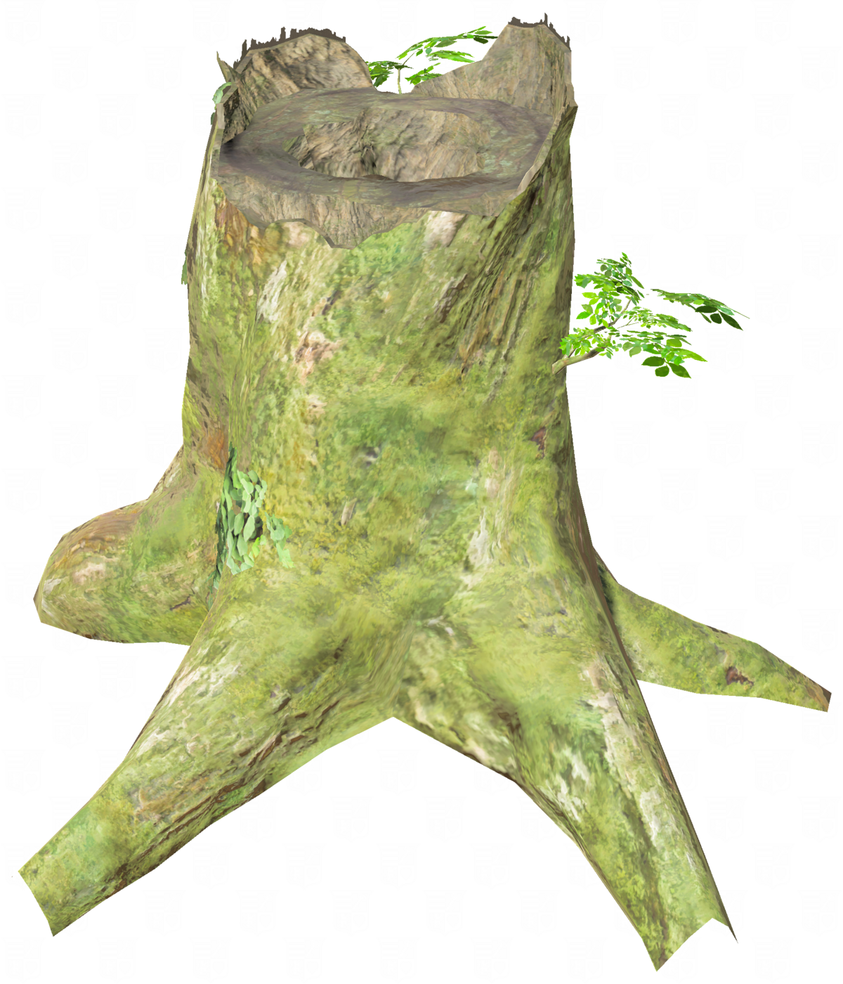 File:TotK Tree Stump Model.png - Zelda Wiki
