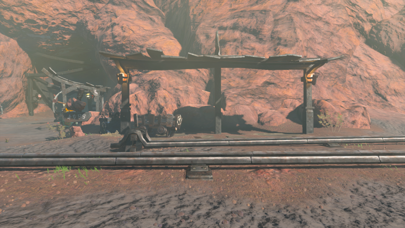 Death Mountain West Site Station - Zelda Wiki