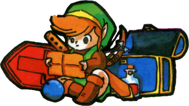 File:TLoZ Link Reading Map Million Publishing Artwork 2.png - Zelda Wiki